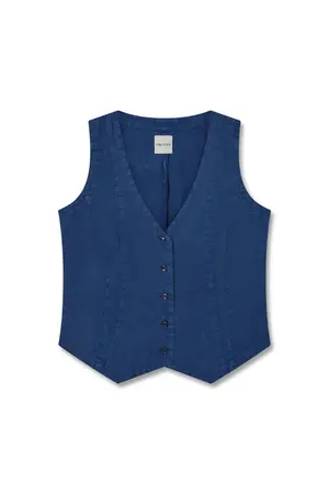 VIR VITA Violette Vest Navy