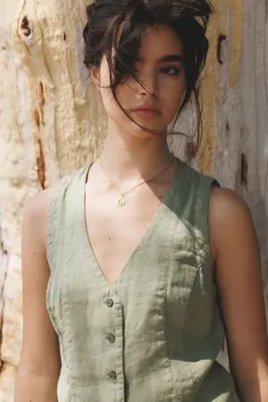 VIR VITA Violette Vest - Sage