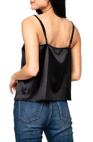 GIBSONLOOK Satin Camisole - Black
