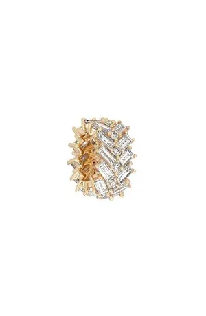 Adina Reyter Lab Grown Diamond Chevron Pendant - 14k Yellow Gold