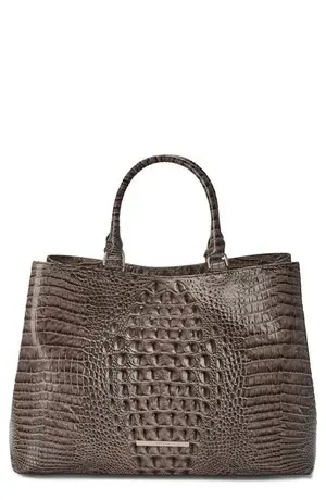 Embossed Leather Totes