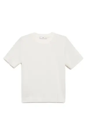 Mango Short Sleeve Sweater