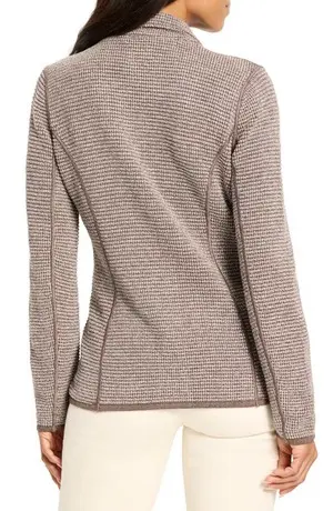 NIC+ZOE Pixel Knit Cotton-blend Blazer