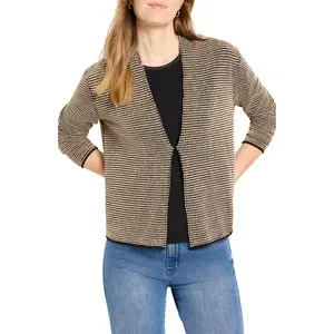 NIC+ZOE Pixel Hooked Up Cotton Blend Cardigan