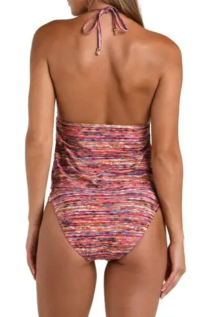 SUNSHINE 79 Shimmer Ripple Halter Tankini