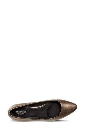 Rockport Tessa Pointed Toe Flat - Bronze
