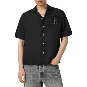 Allsaints Embroidered Shirts For Men