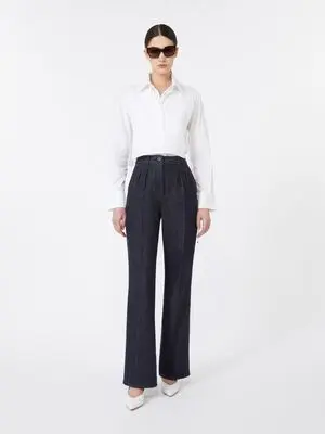 Max Mara Cotton Poplin Front