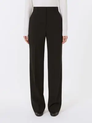 Max Mara Wool Crepe Trousers