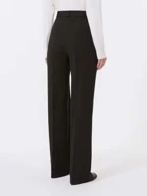 Max Mara Wool Crepe Trousers