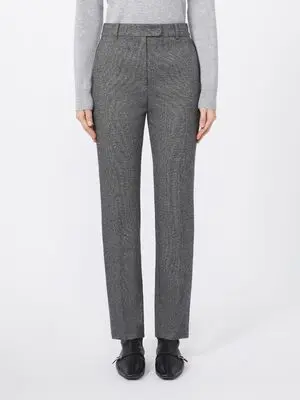 Max Mara Cigarette-fit Jersey Trousers