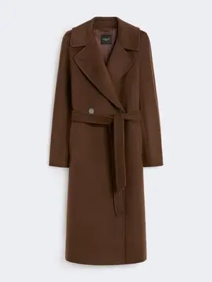 Max Mara Double-breasted Wool Midi Coat