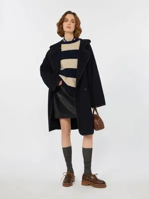 Max Mara Coat In Double-faced Wool Broadcloth