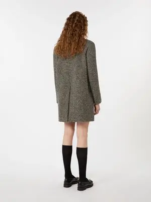 Max Mara Single-breasted Pure Wool Coat
