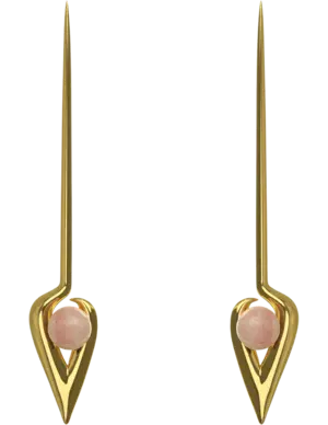 KHIRY - Long Iklwa Drop Earrings