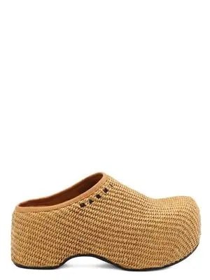 Marni Perforated Mules Clogs For Women