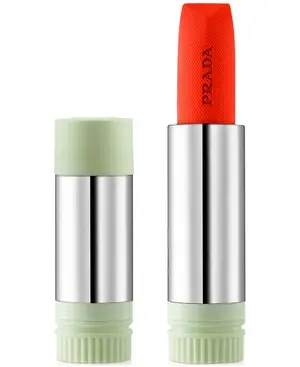 PRADA BEAUTY Monochrome Soft Matte Lipstick - O177 - Flamingo