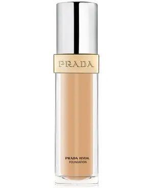 PRADA BEAUTY Reveal Refillable Skin Optimizing Liquid Foundation Spf 17 Mw50 Medium Warm