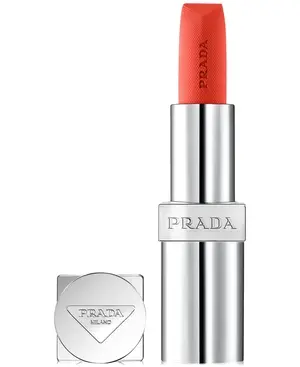 Prada Monochrome Soft Matte Refillable Lipstick - R126 O176 - Nacarat
