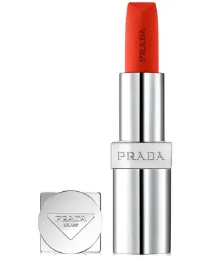 Prada Monochrome Soft Matte Refillable Lipstick - R126 O177 - Flamingo