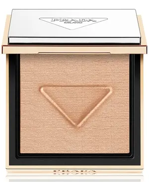 PRADA BEAUTY Light Glowing Refillable Highlighter Powder - 01 Champagne