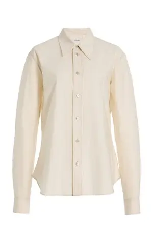 LEMAIRE Cotton-silk Pointed-collar Shirt