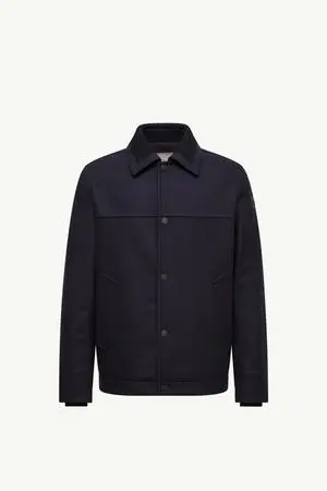 Moncler Emilion Wool Blend Shirt Jacket