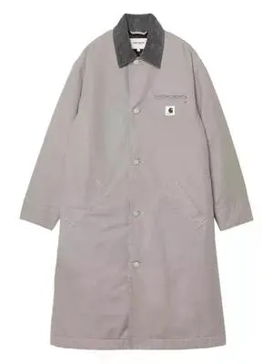 Carhartt Work In Progress Corduroy-collar Button Coat