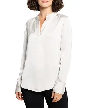 Nic+zoe Band Collar Shirts For Women