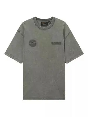 Alpha Industries Logo-patch Cotton T-shirt