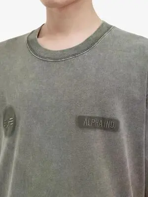 Alpha Industries Logo-patch Cotton T-shirt