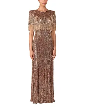 Bronze Sequin Dresses