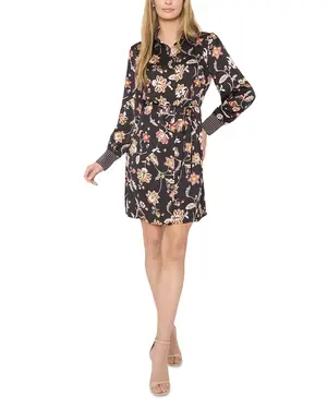 CECE DUPRAZ Tie Waist Shirtdress