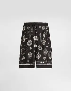 Dolce & Gabbana Printed Shorts For Men