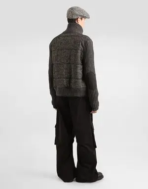 Dolce & Gabbana Knitted Houndstooth Jacket