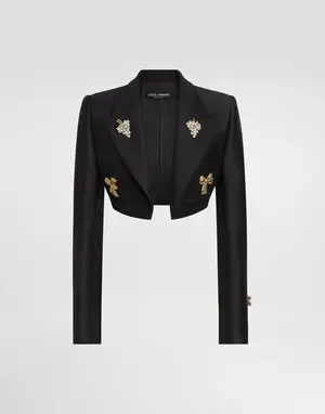 Dolce & Gabbana Single-breasted Faille Jacket