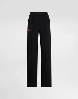 Dolce & Gabbana Fleece Jogging Pants With Patch