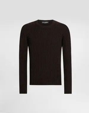 Dolce & Gabbana Ribbed Knitwear For Men