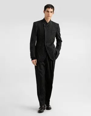 Dolce & Gabbana Sicilia Striped Wool Jacket - Multicolor