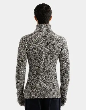 Dolce & Gabbana Wool Blend Turtleneck Pullover - Multicolor