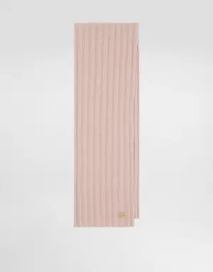Dolce & Gabbana Knitted Scarf - Pink