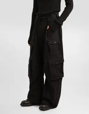 Dolce & Gabbana Faille Cargo Trousers