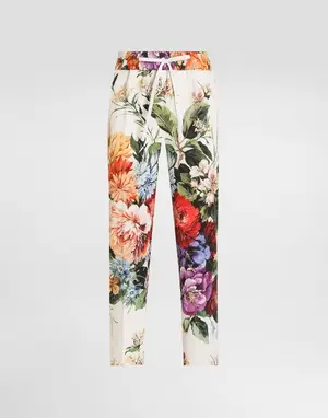 Dolce & Gabbana Floral Printed Trousers