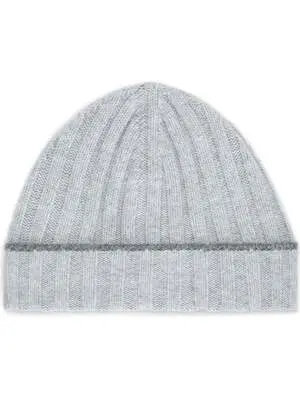 Brunello Cucinelli Cashmere Beanie - Grey