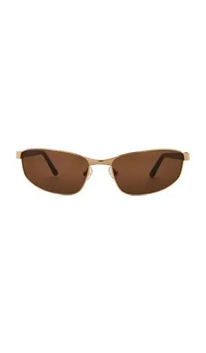 LU GOLDIE Narcisa Sunglasses - Coffee
