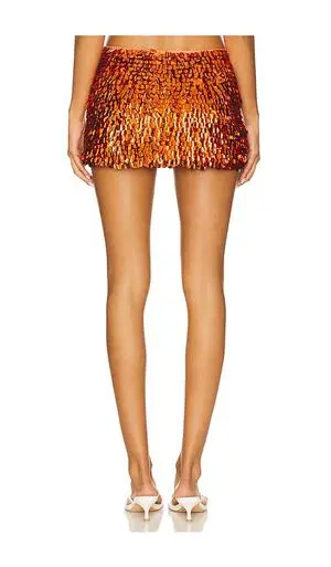 KIM SHUI Sequin Mini Skirt