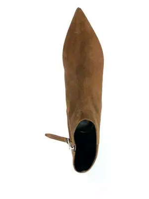 AeydĒ Pointed-toe Kitten-heel Boots