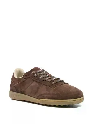 A.p.c. Suede Lace-up Sneakers - Brown