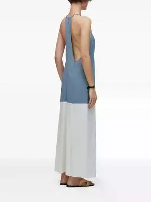 OSKLEN Halterneck Two-tone Dress