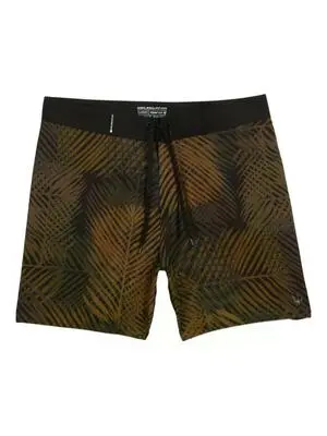 OSKLEN Palm-tree Print Swim Shorts